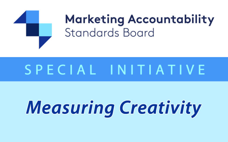 Measuring Creativity Initiative - Marketing Accountability Standards ...