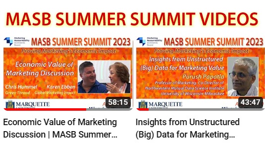 SUMMER SUMMIT VIDEOS: Big Data & Economic Value of Marketing ...