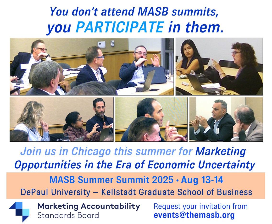 DePaul Kellstadt Hosting MASB Summer Summit - Marketing Accountability ...